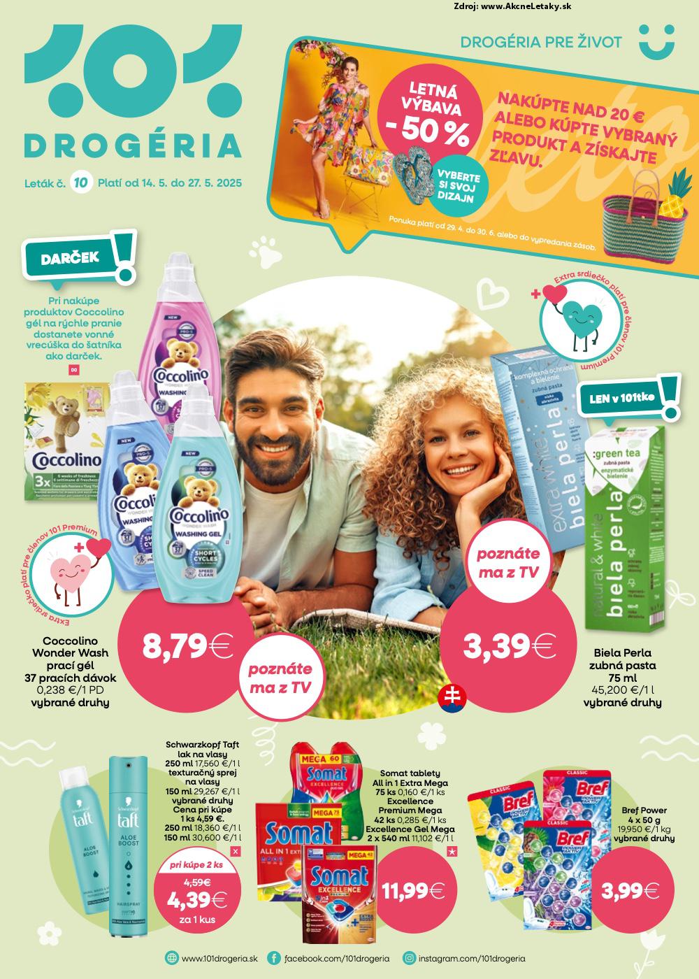 101 Drogerie leták od 14.5. | AkčnéLetáky.sk