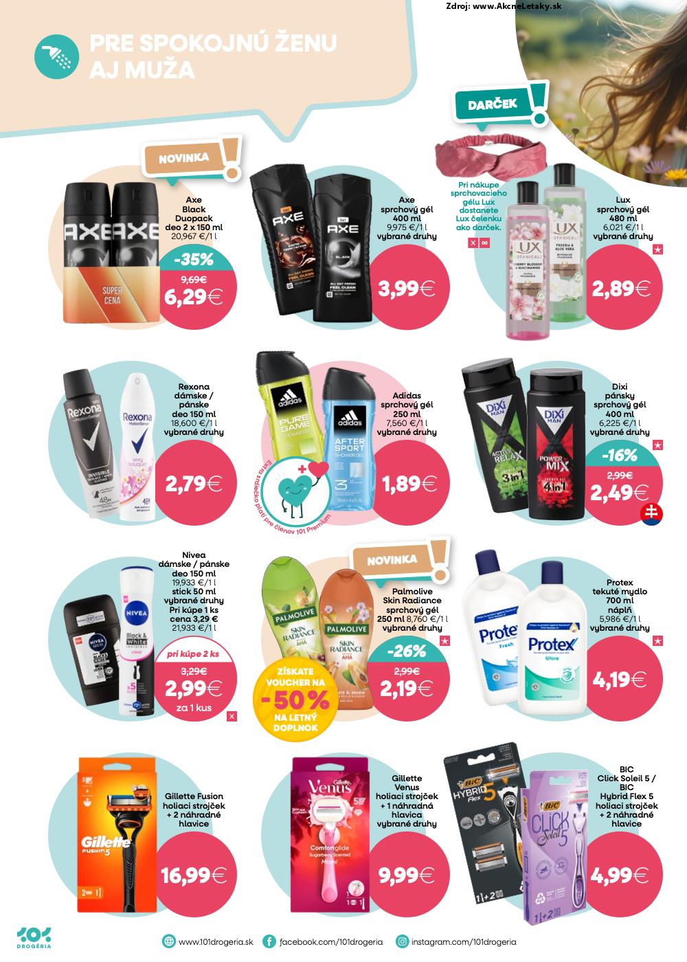101 Drogerie leták od 14.5. | AkčnéLetáky.sk