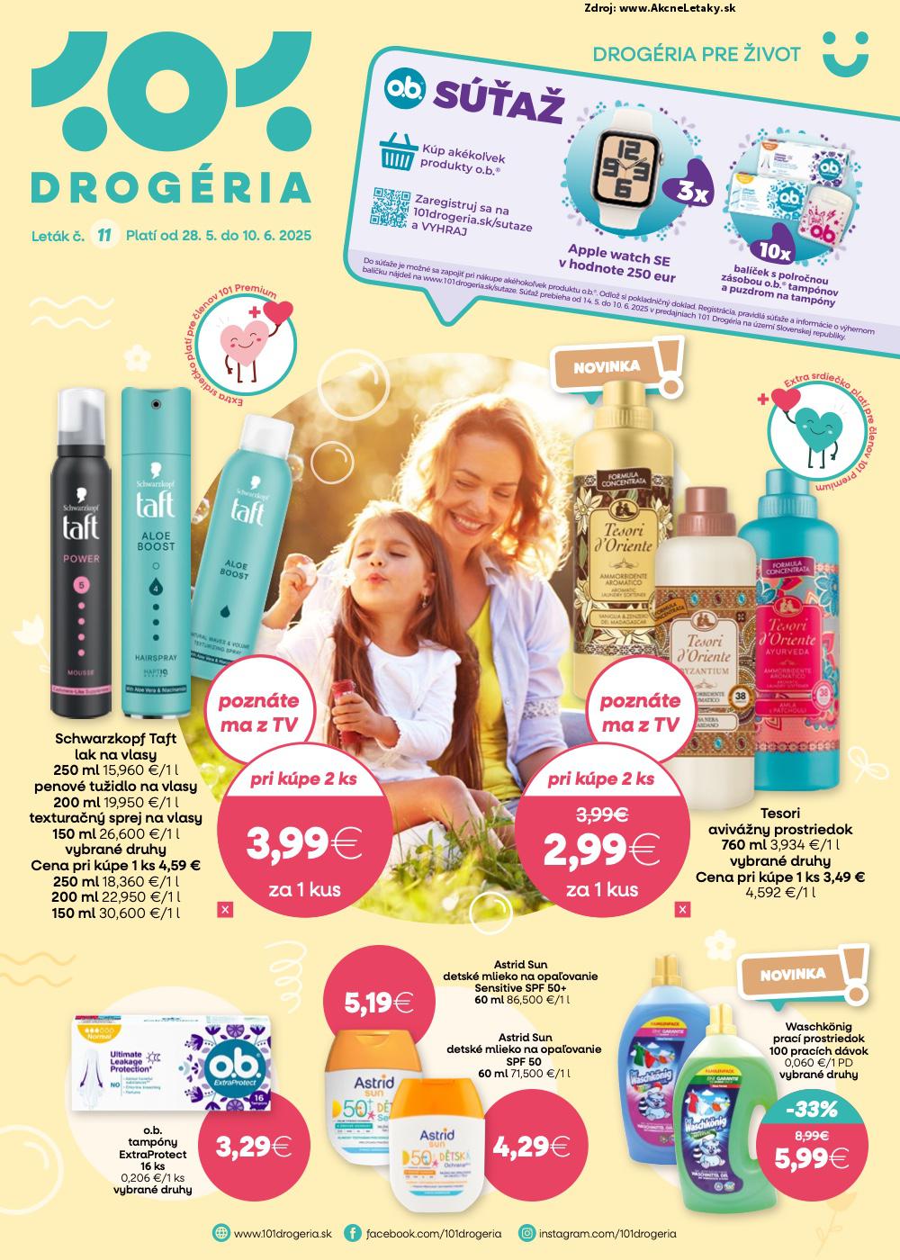 101 Drogerie leták od 28.5. | AkčnéLetáky.sk