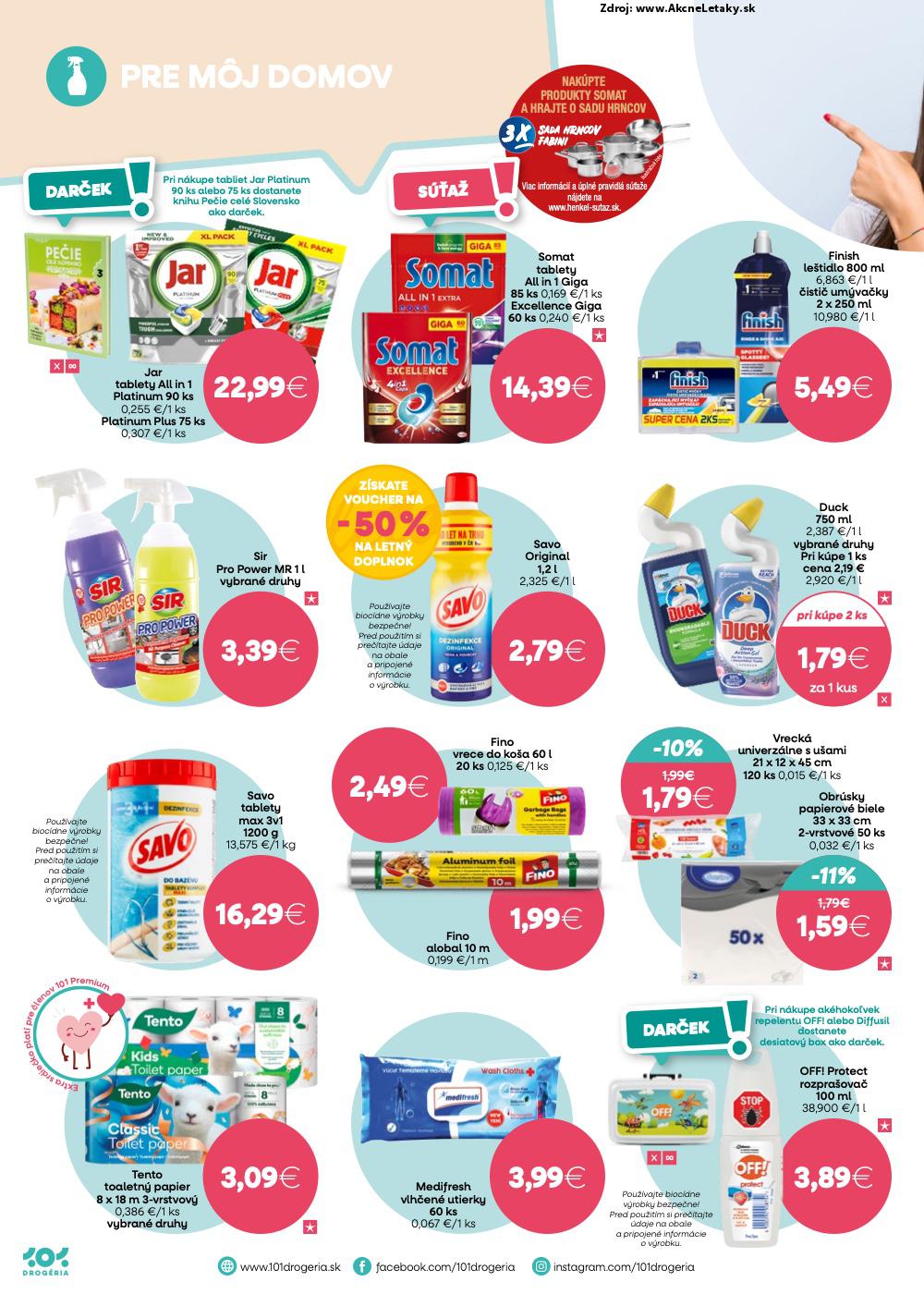 101 Drogerie leták od 11.6. | AkčnéLetáky.sk
