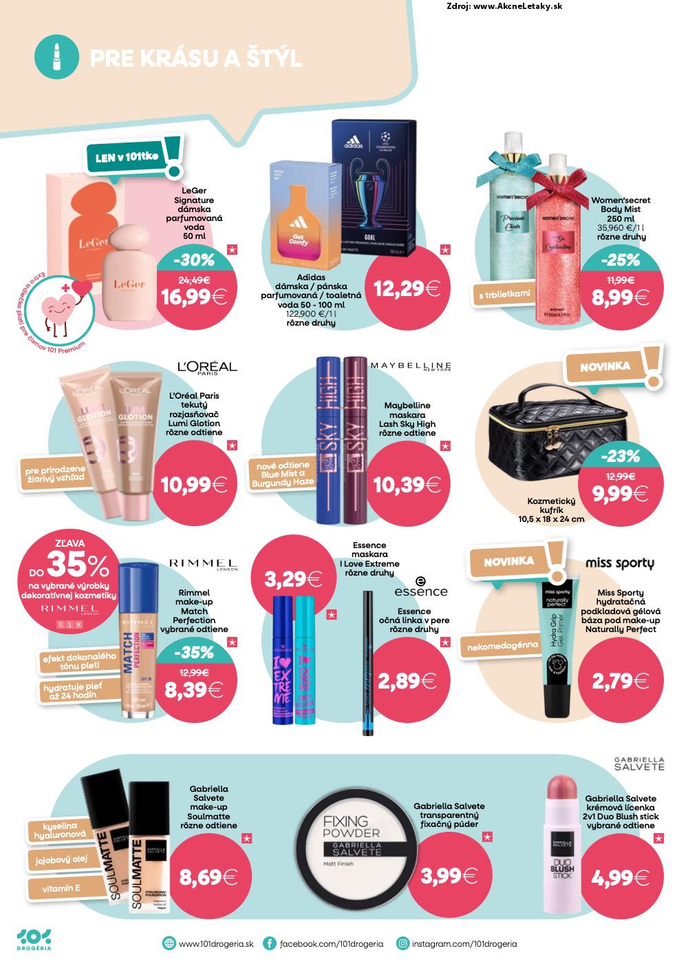 101 Drogerie leták od 25.6. | AkčnéLetáky.sk