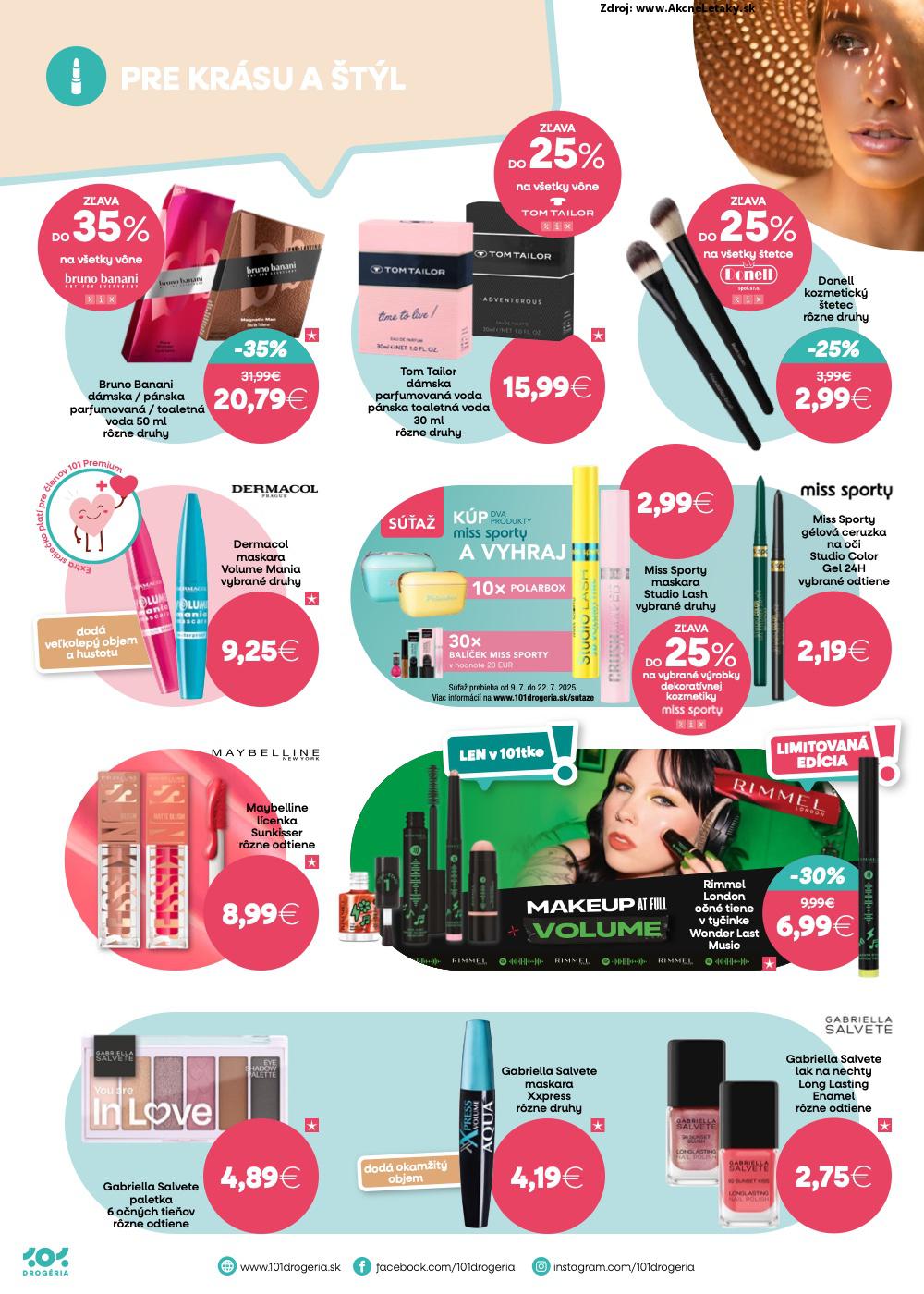 101 Drogerie leták od 9.7. | AkčnéLetáky.sk
