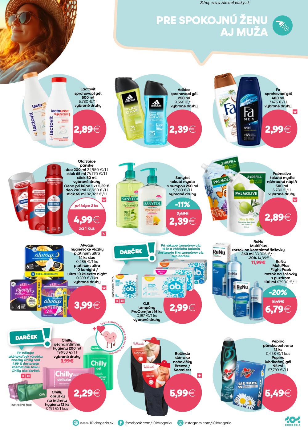 101 Drogerie leták od 3.9. | AkčnéLetáky.sk