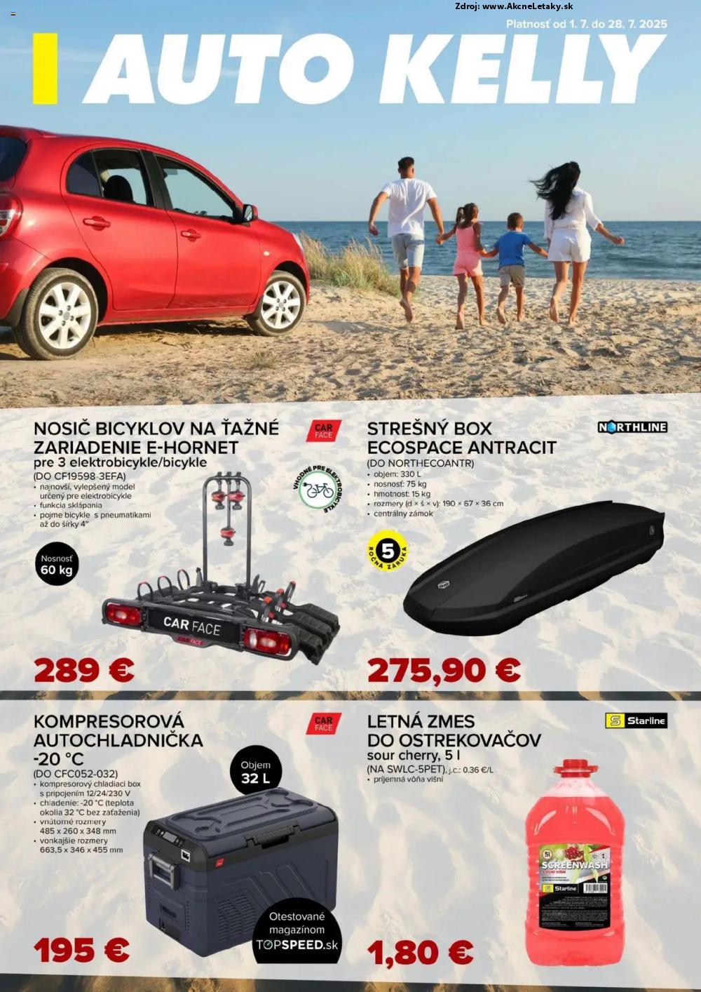 Auto Kelly leták od 1.7. | AkčnéLetáky.sk