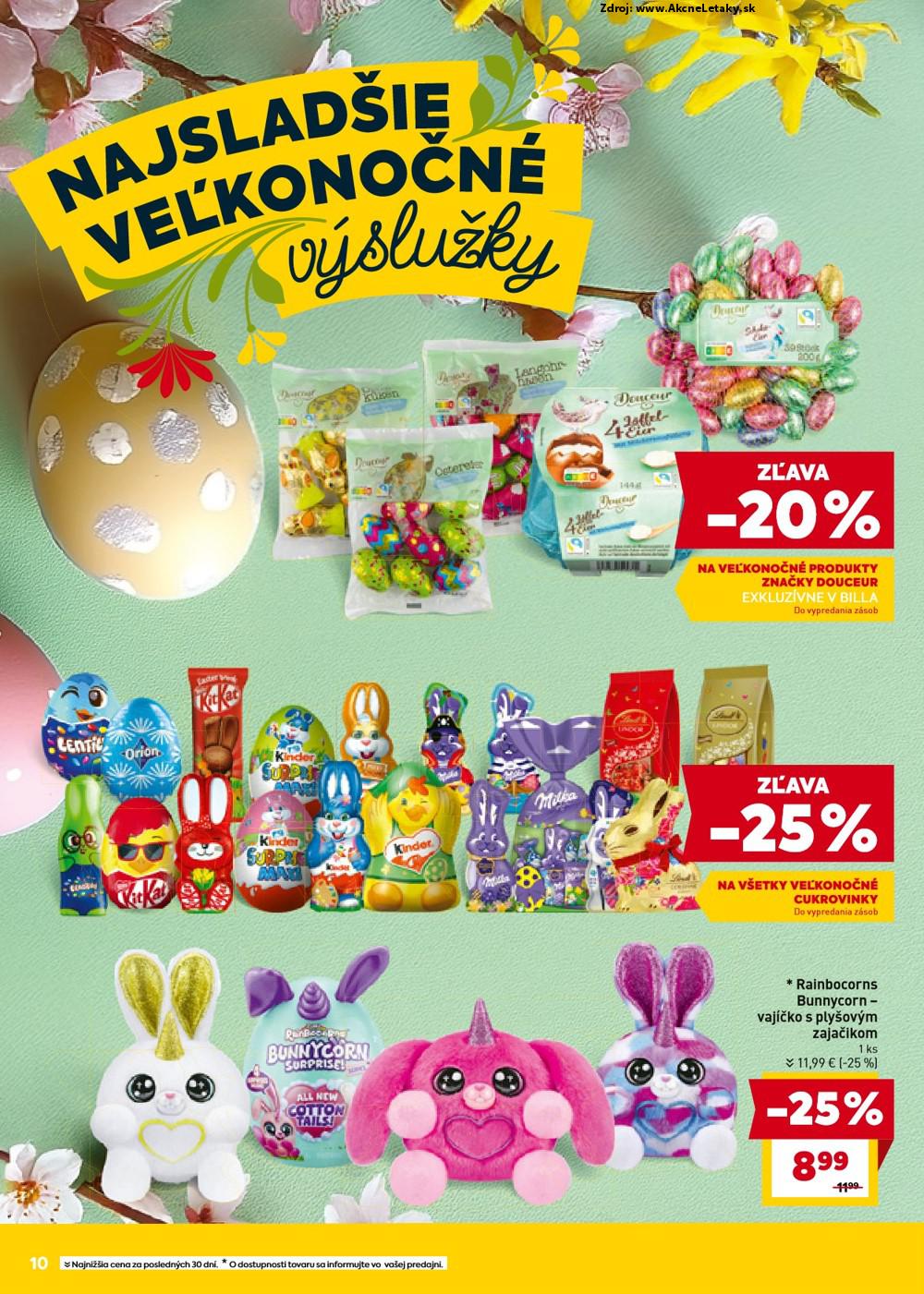 Billa leták - strana 10 | 9. 4. - 13. 4. 2025 | AkčnéLetáky.sk