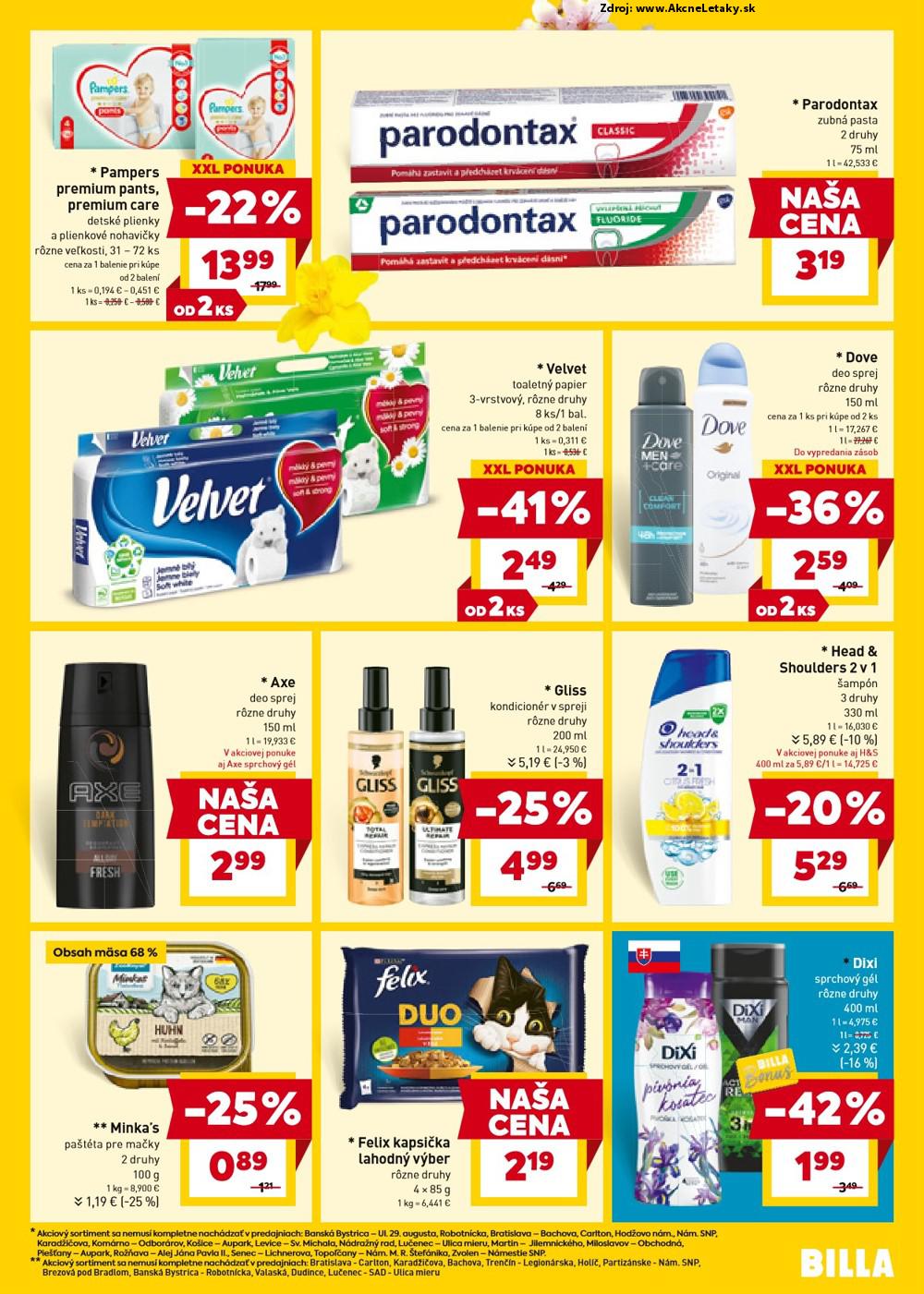 Billa leták od 9.4. | AkčnéLetáky.sk