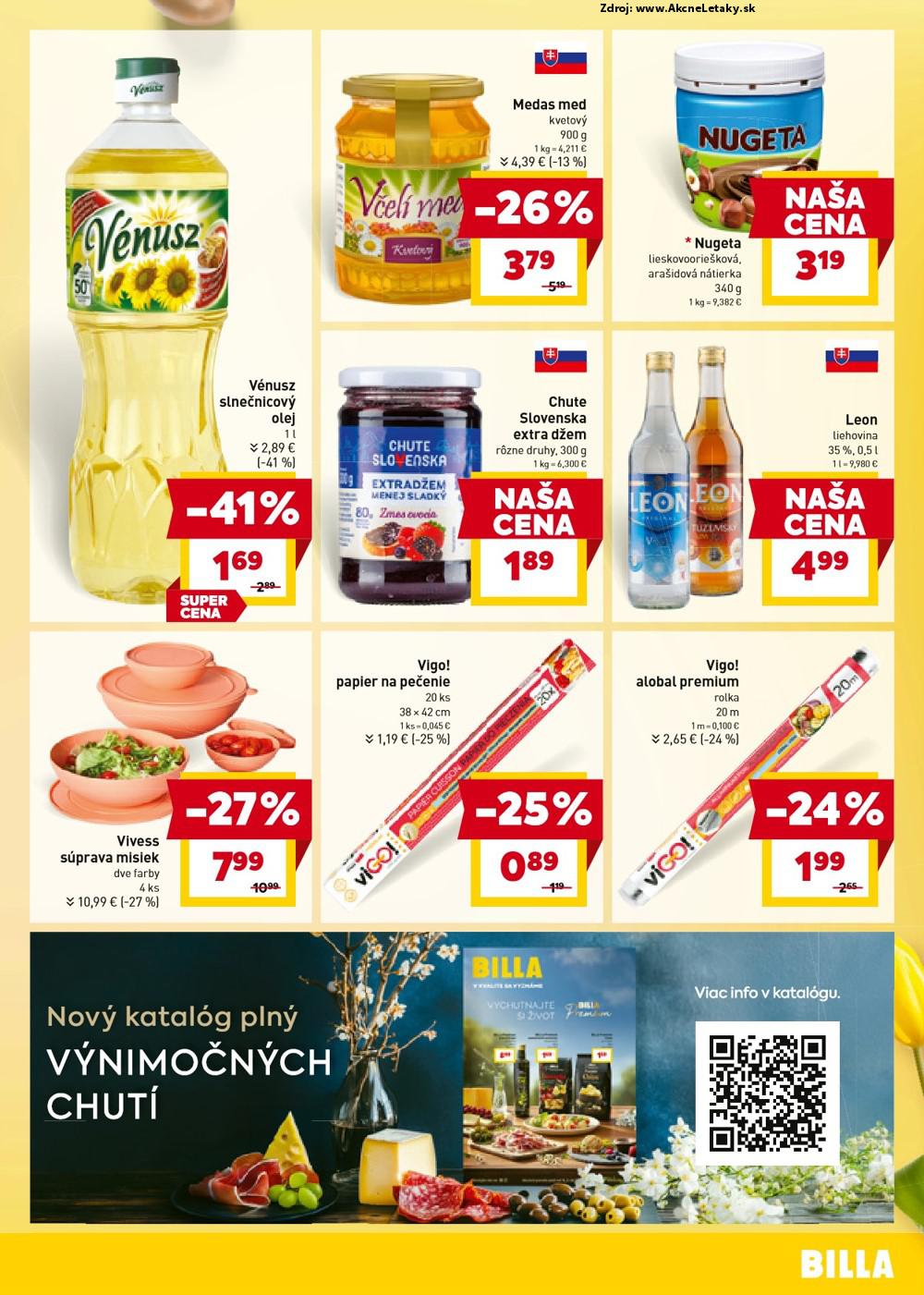 Billa leták od 9.4. | AkčnéLetáky.sk