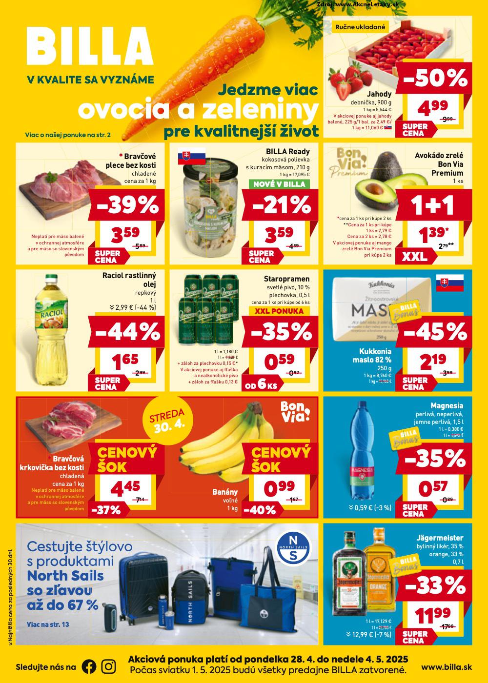 Billa leták od 28.4. | AkčnéLetáky.sk