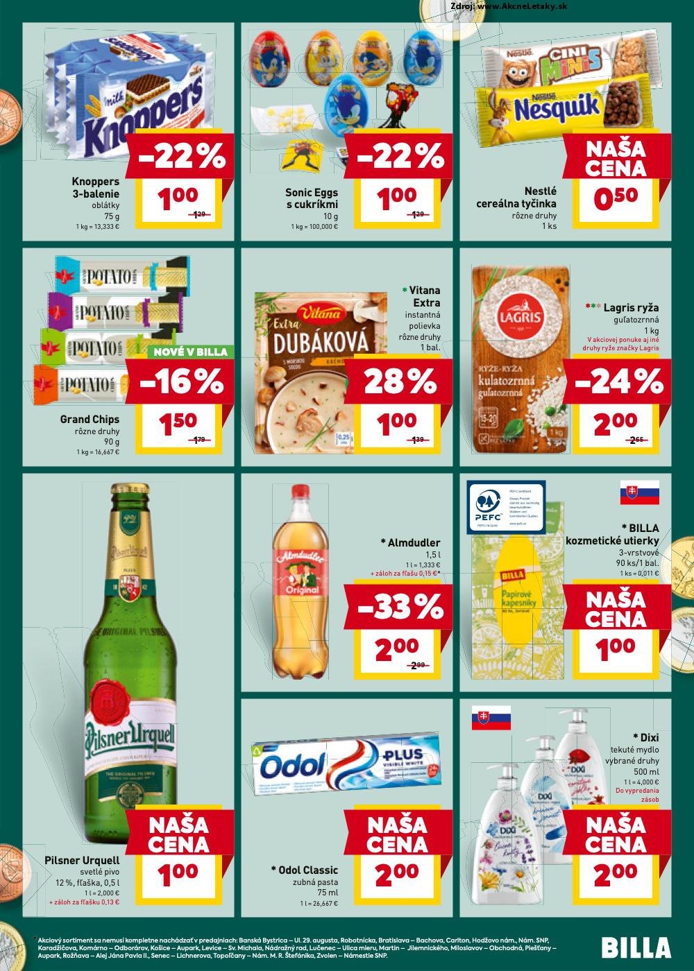Billa leták - strana 13 | 28. 5. - 3. 6. 2025 | AkčnéLetáky.sk