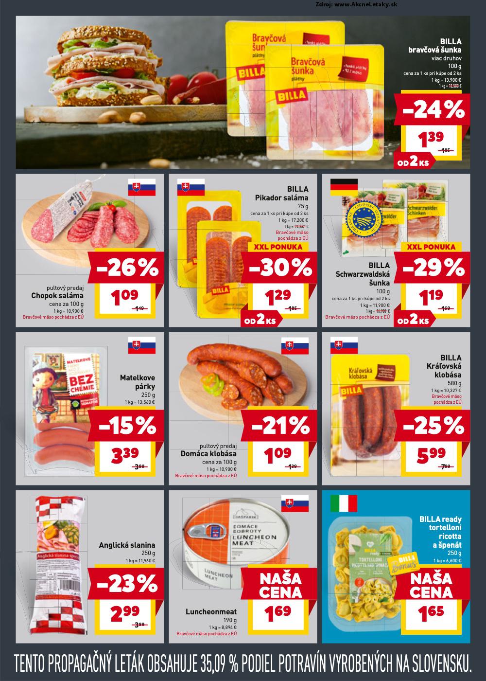 Billa leták - strana 5 | 28. 5. - 3. 6. 2025 | AkčnéLetáky.sk