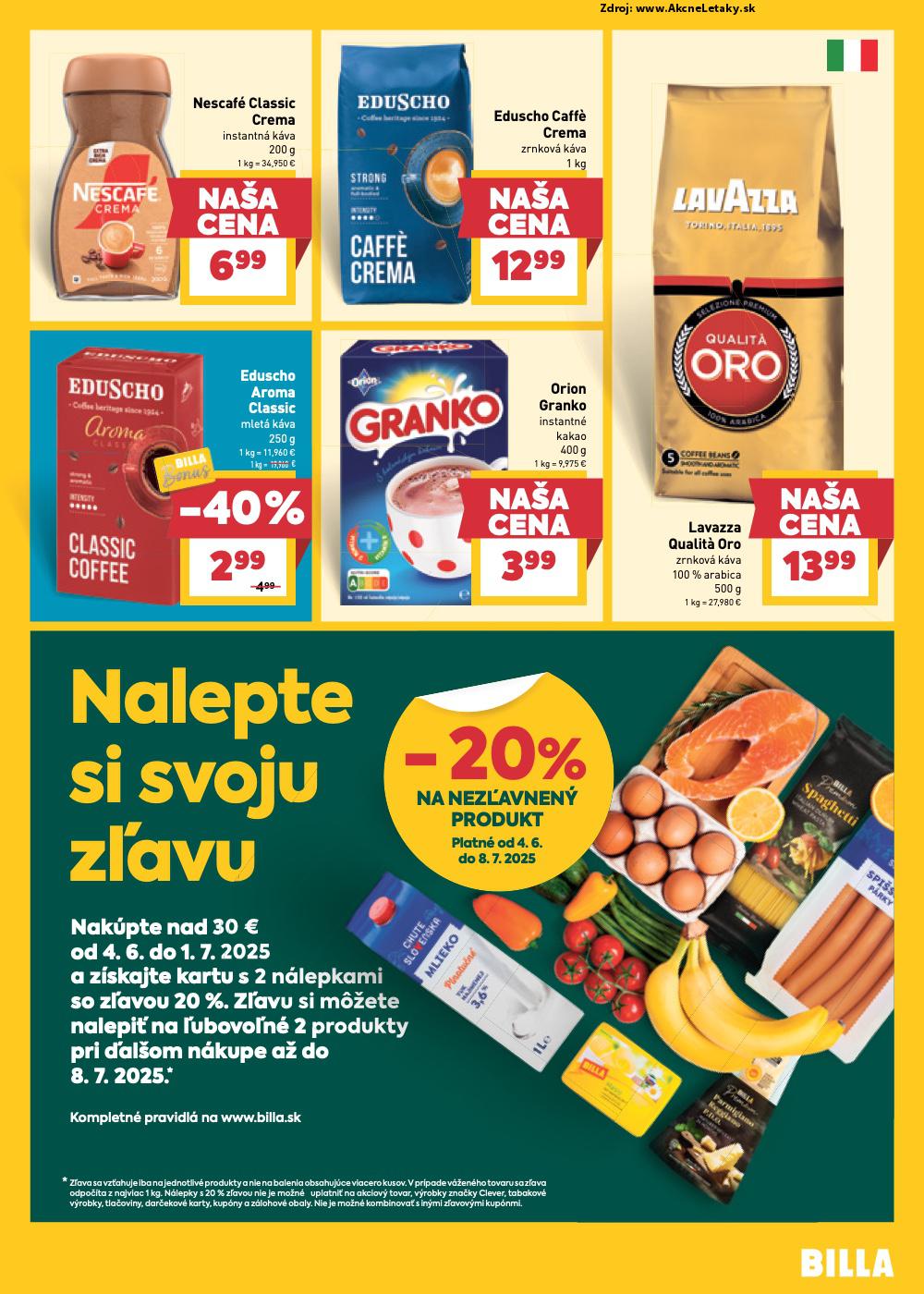 Billa leták - strana 15 | 4. 6. - 10. 6. 2025 | AkčnéLetáky.sk