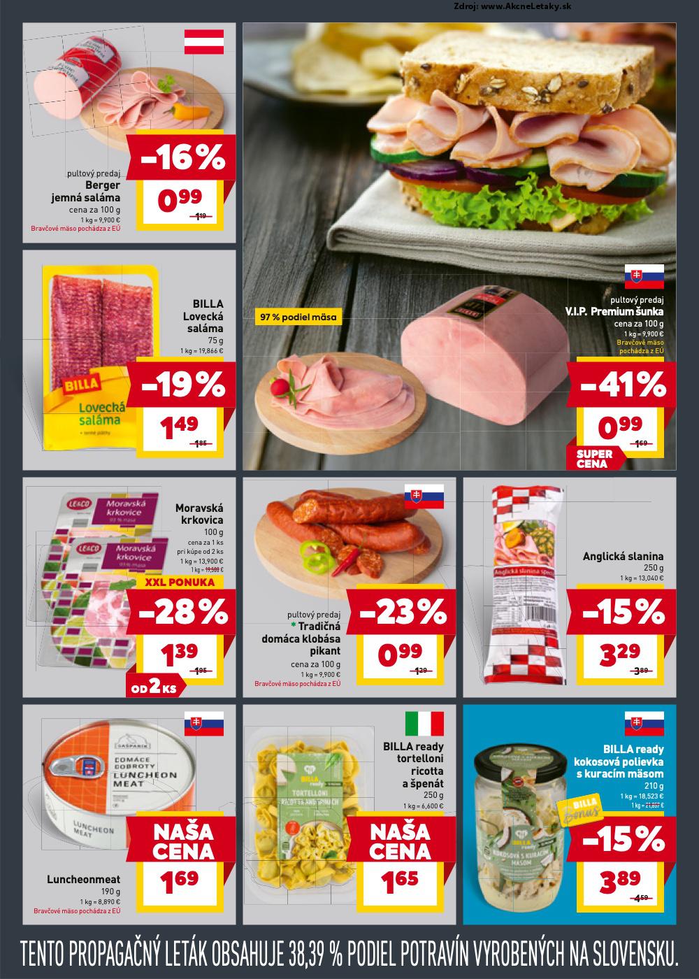 Billa leták - strana 5 | 18. 6. - 24. 6. 2025 | AkčnéLetáky.sk