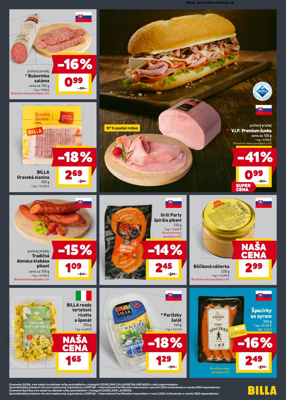 Billa leták - strana 5 | 16. 7. - 22. 7. 2025 | AkčnéLetáky.sk