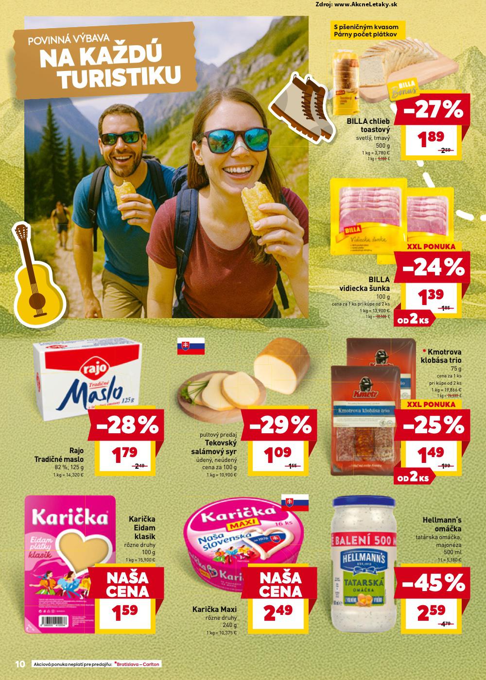 Billa leták - strana 10 | 30. 7. - 5. 8. 2025 | AkčnéLetáky.sk
