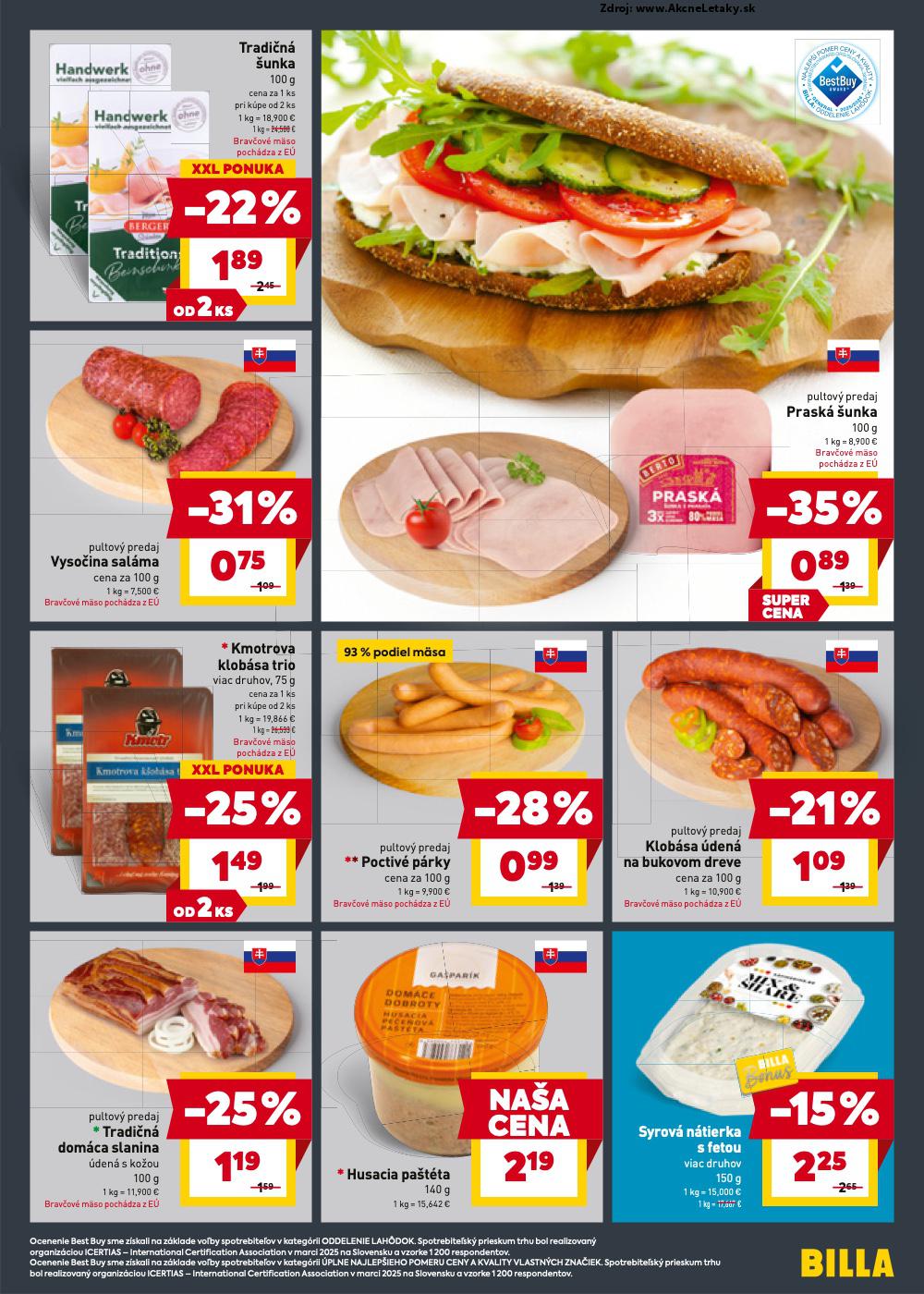 Billa leták - strana 7 | 20. 8. - 26. 8. 2025 | AkčnéLetáky.sk