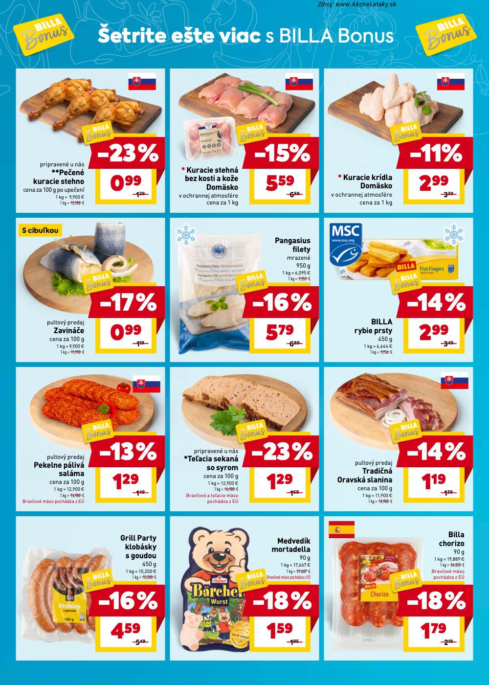Billa leták od 3.9. | AkčnéLetáky.sk