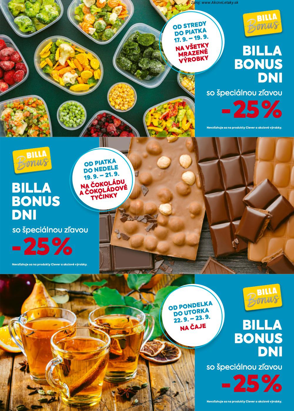 Billa leták od 17.9. | AkčnéLetáky.sk