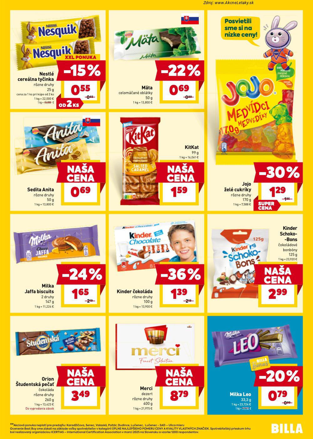 Billa leták - strana 15 | 24. 9. - 30. 9. 2025 | AkčnéLetáky.sk