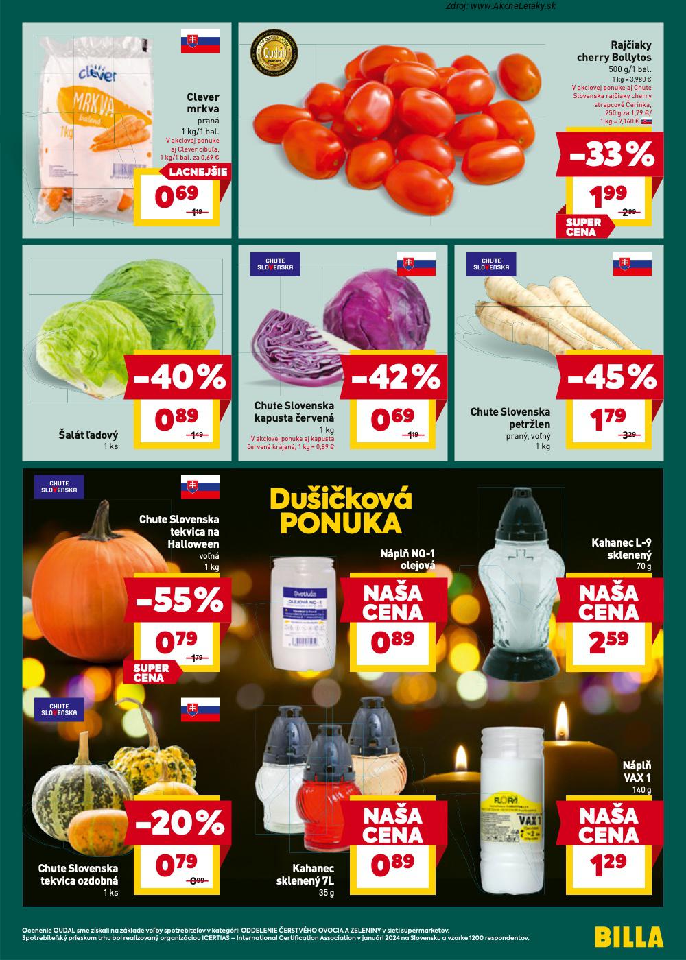 Billa leták - strana 3 | 8. 10. - 14. 10. 2025 | AkčnéLetáky.sk