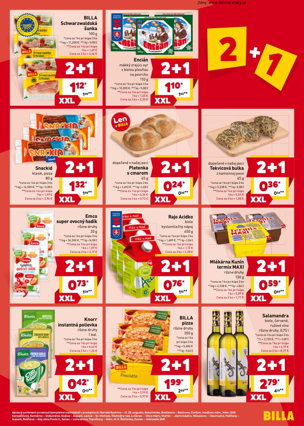 Billa leták od 15.10. | AkčnéLetáky.sk