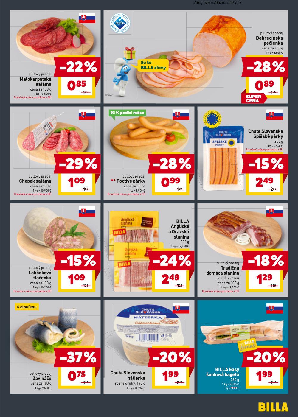 Billa leták od 10.12. | AkčnéLetáky.sk