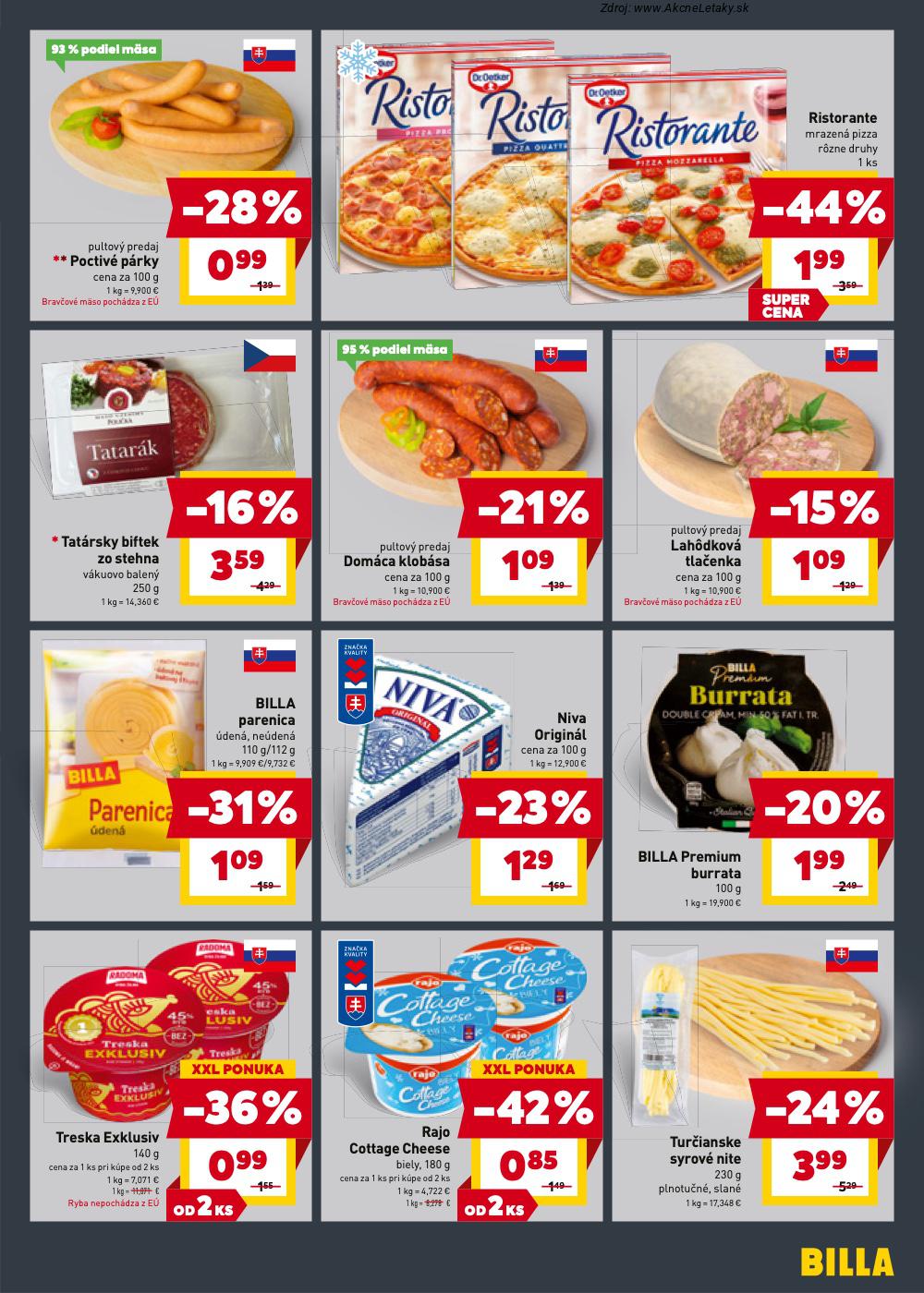 Billa leták od 27.12. | AkčnéLetáky.sk