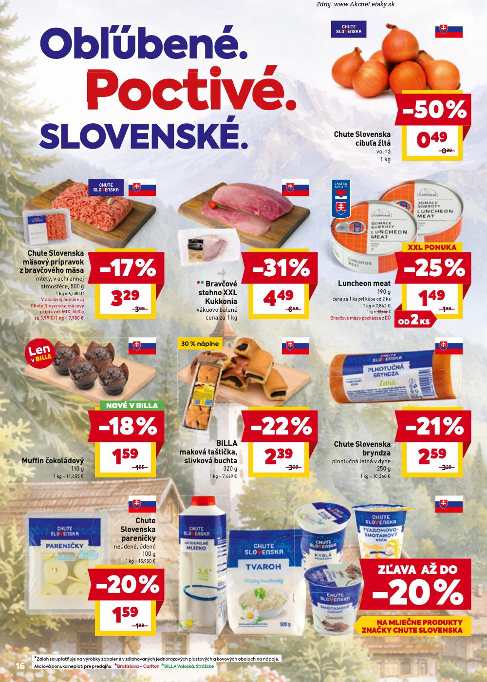 Billa leták od 7.1. | AkčnéLetáky.sk