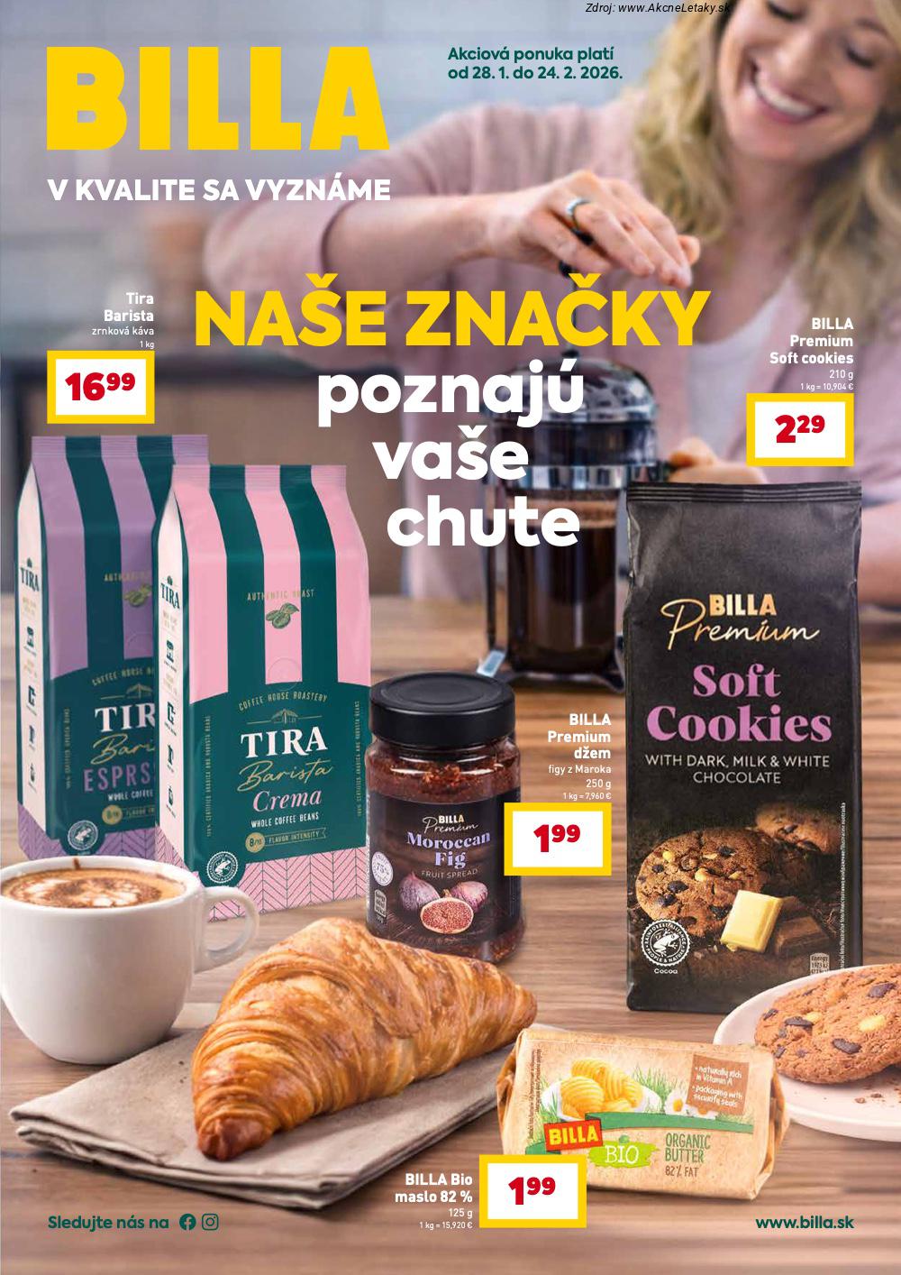 Billa leták od 28.1. | AkčnéLetáky.sk