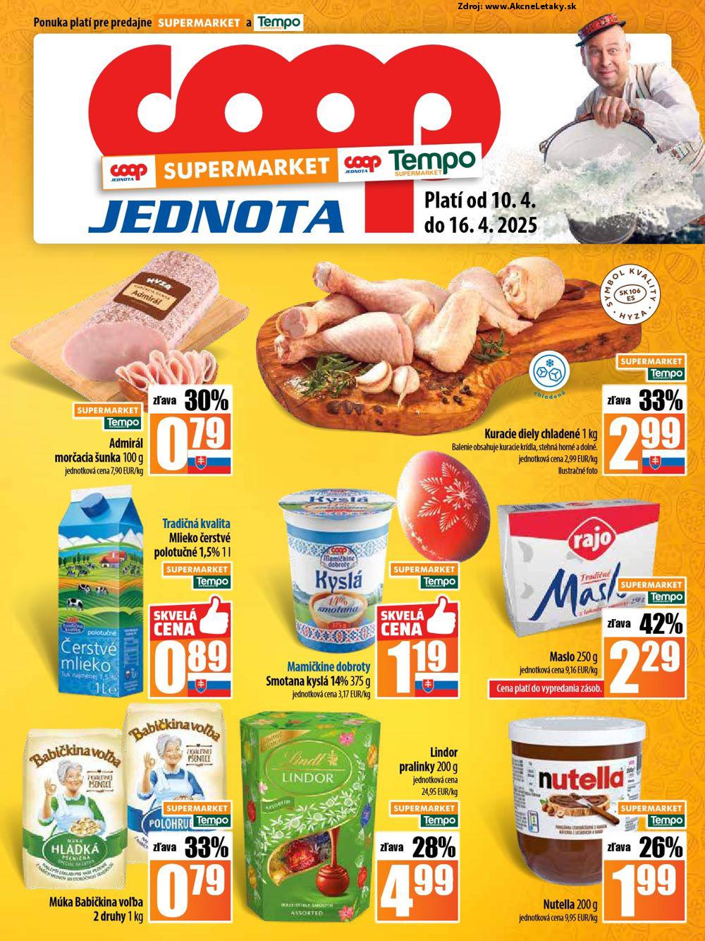 COOP Jednota leták - strana 15 | 10. 4. - 16. 4. 2025 | AkčnéLetáky.sk