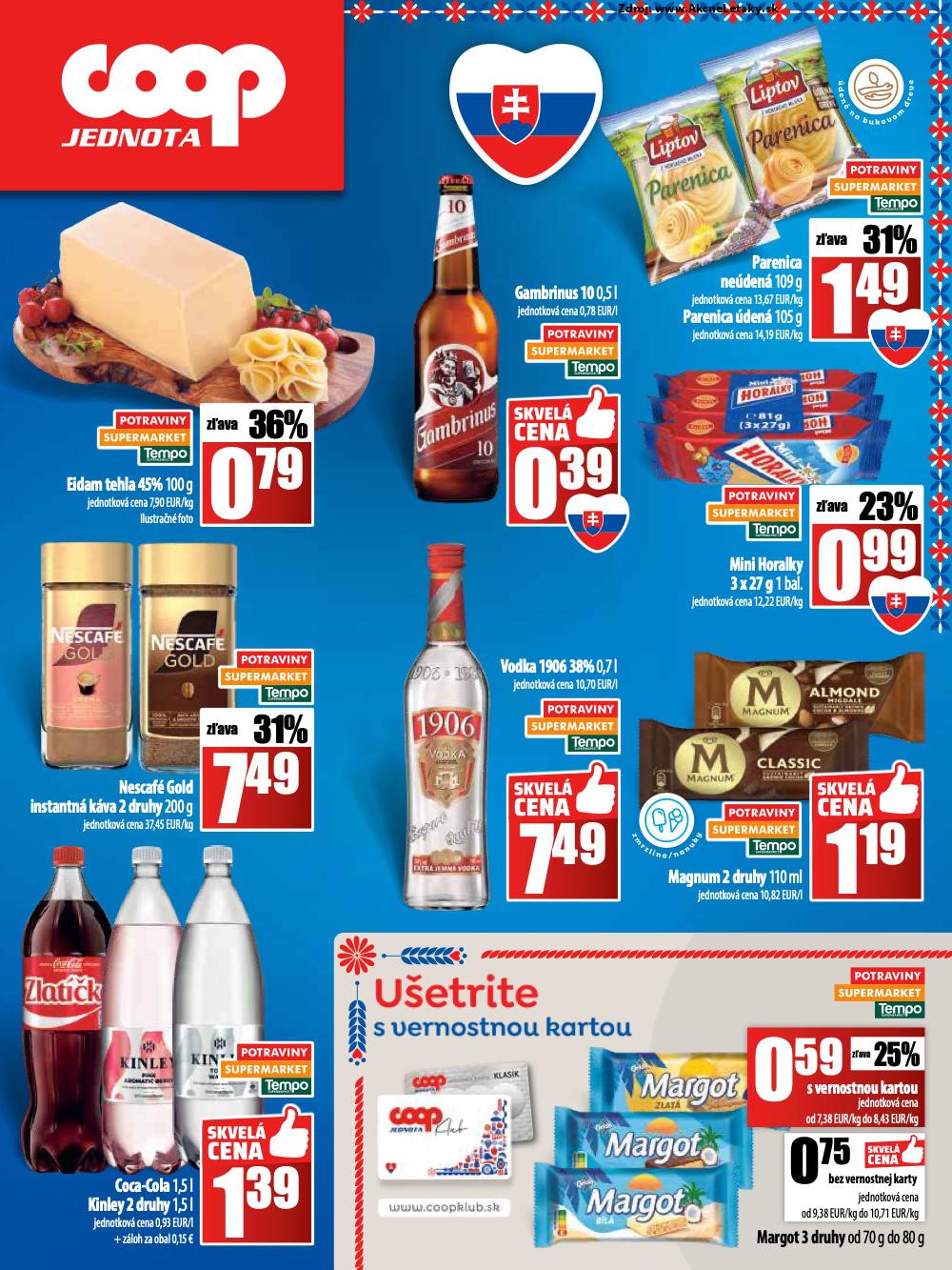 COOP Jednota leták - strana 28 | 19. 6. - 25. 6. 2025 | AkčnéLetáky.sk