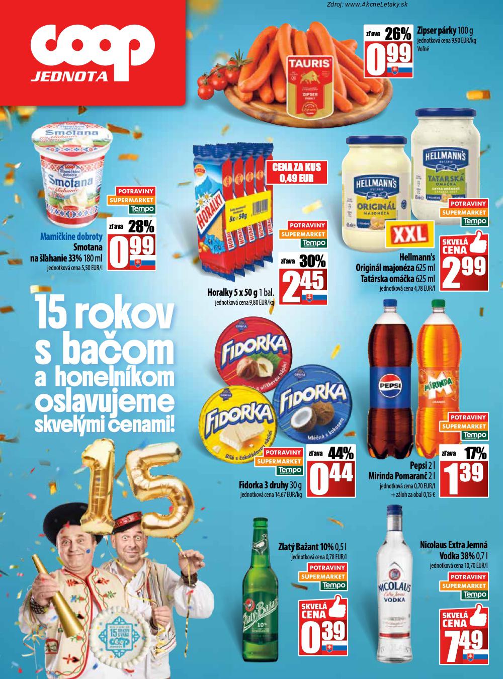 COOP Jednota leták - strana 28 | 18. 9. - 24. 9. 2025 | AkčnéLetáky.sk