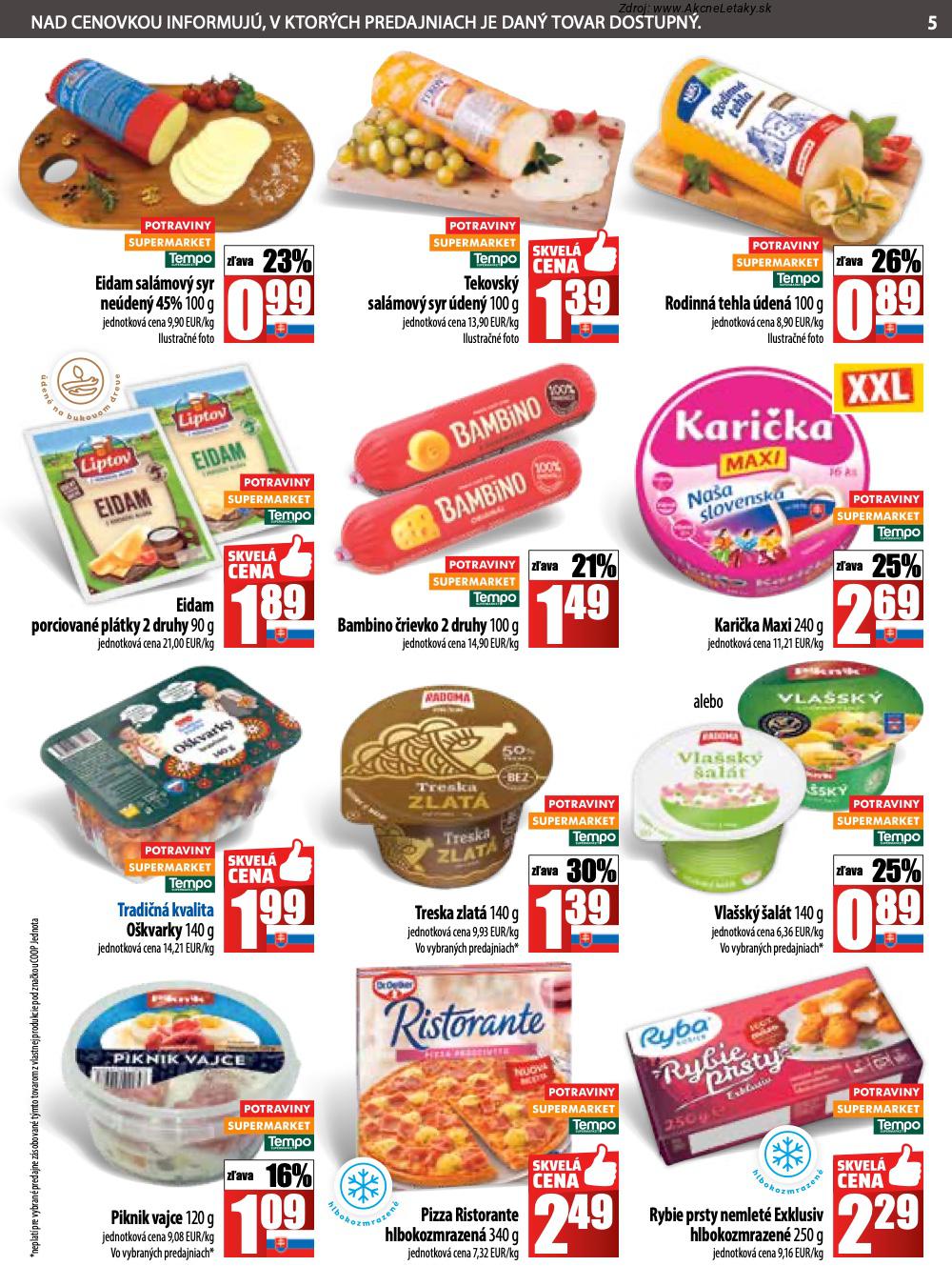 COOP Jednota leták - strana 5 | 20. 11. - 26. 11. 2025 | AkčnéLetáky.sk