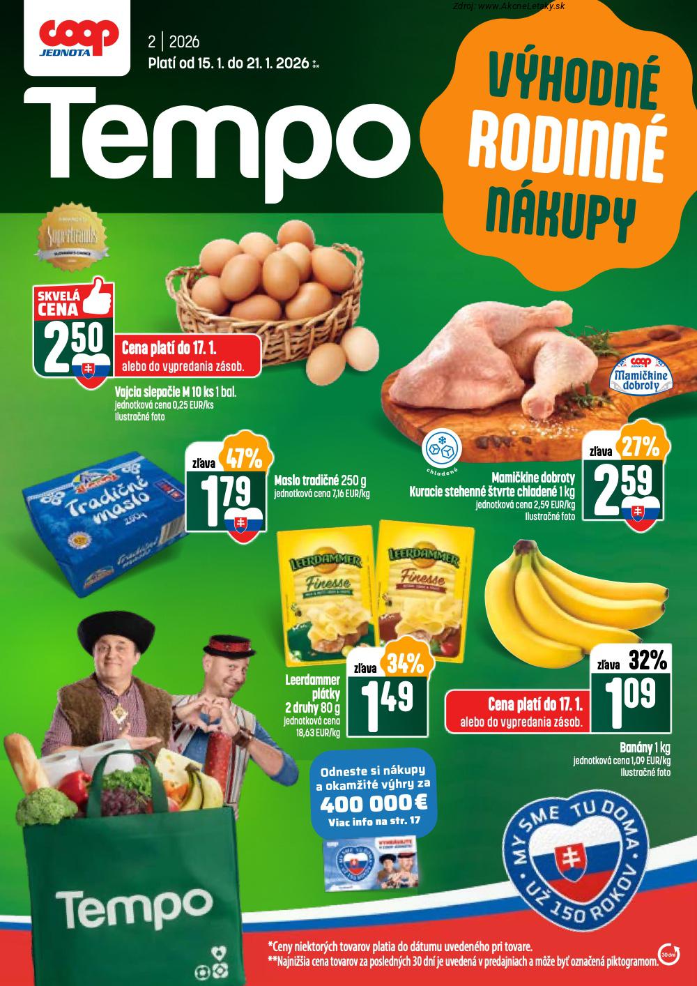 COOP Jednota leták od 15.1. | AkčnéLetáky.sk