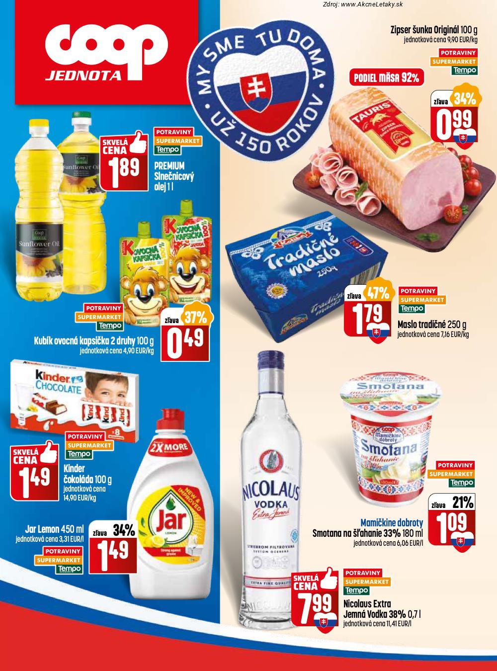 COOP Jednota leták od 15.1. | AkčnéLetáky.sk