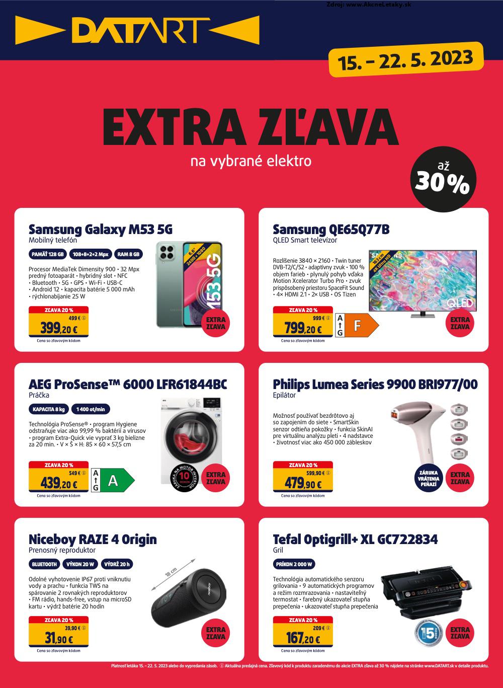 Datart leták od 15.5. | AkčnéLetáky.sk