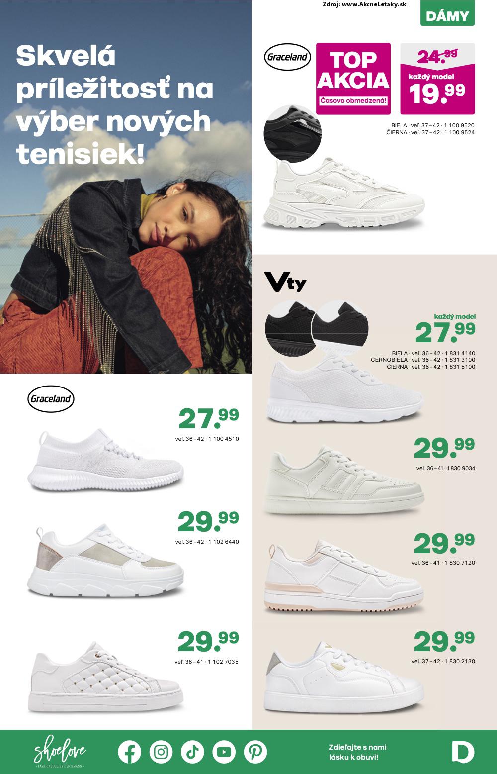 Deichmann leták od 22.8. | AkčnéLetáky.sk