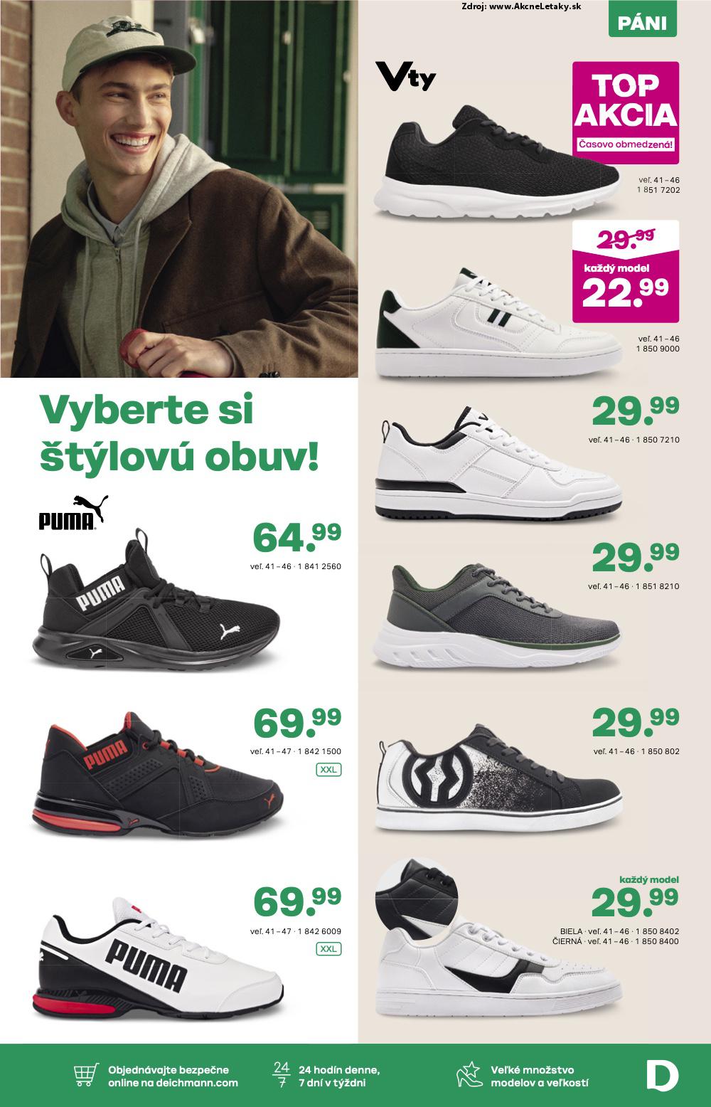 Deichmann leták od 22.8. | AkčnéLetáky.sk