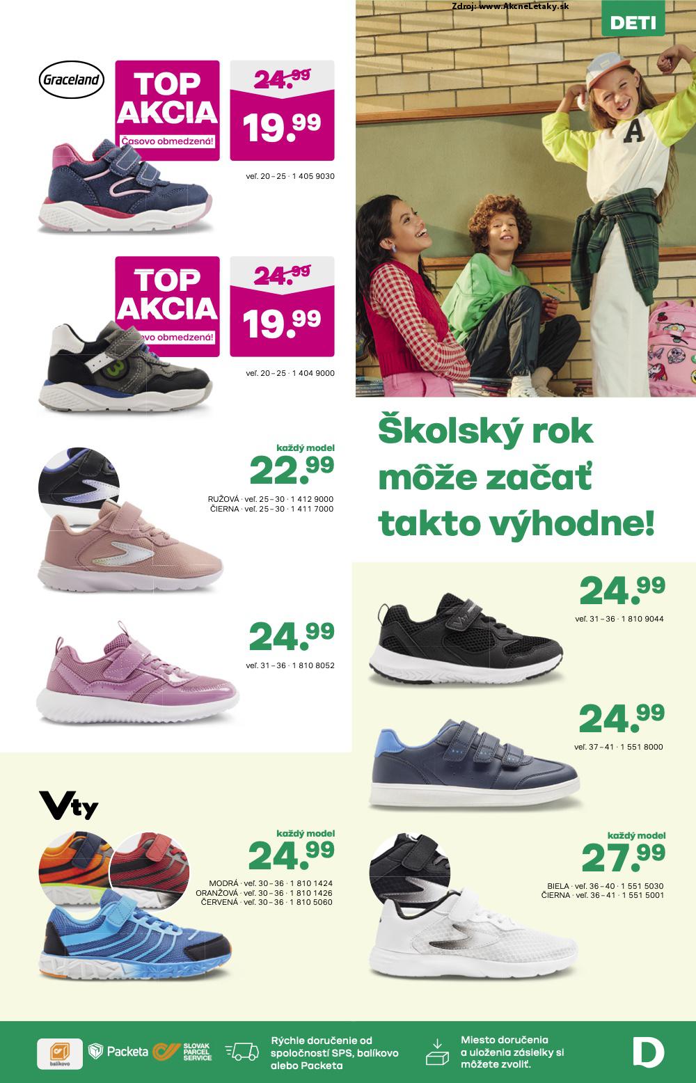 Deichmann leták od 22.8. | AkčnéLetáky.sk