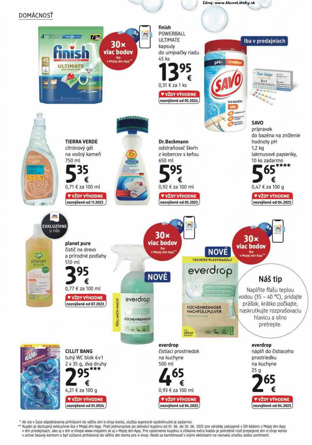 dm drogerie leták - strana 30 | 1. 6. - 30. 6. 2025 | AkčnéLetáky.sk