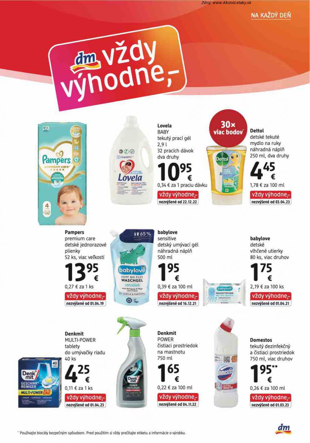 dm drogerie leták od 1.9. | AkčnéLetáky.sk