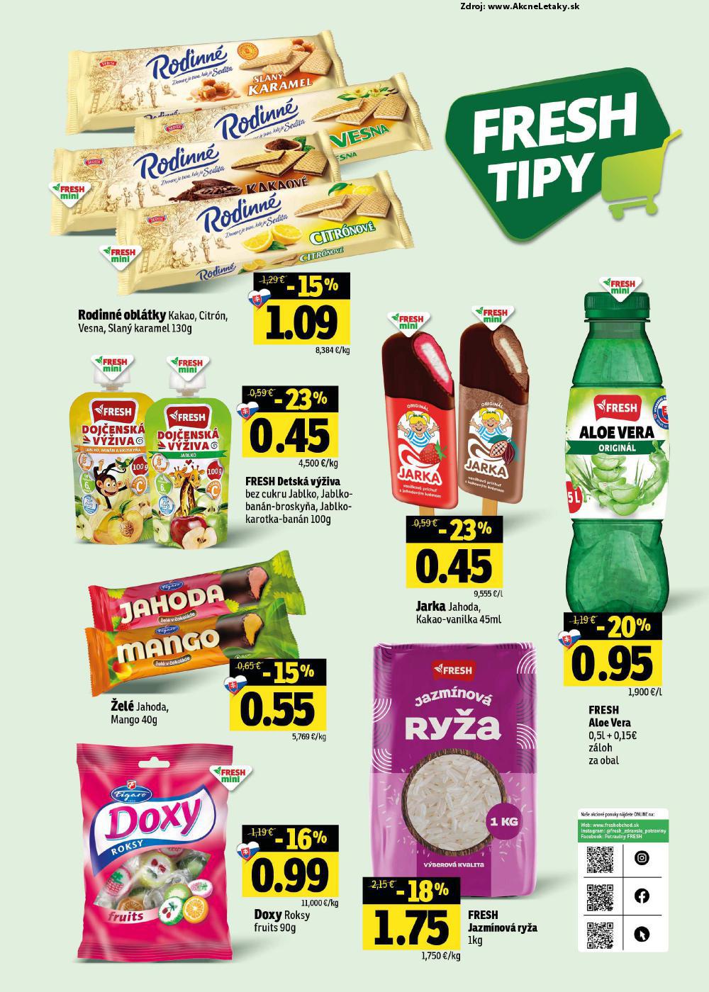 FRESH leták - strana 44 | 8. 5. - 21. 5. 2025 | AkčnéLetáky.sk