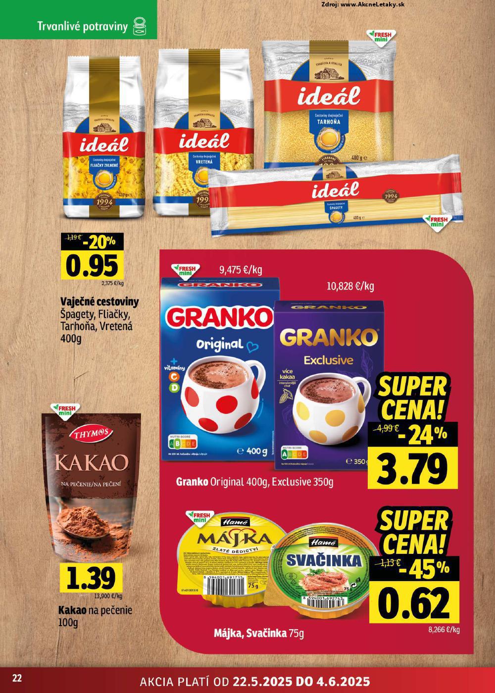FRESH leták od 22.5. | AkčnéLetáky.sk