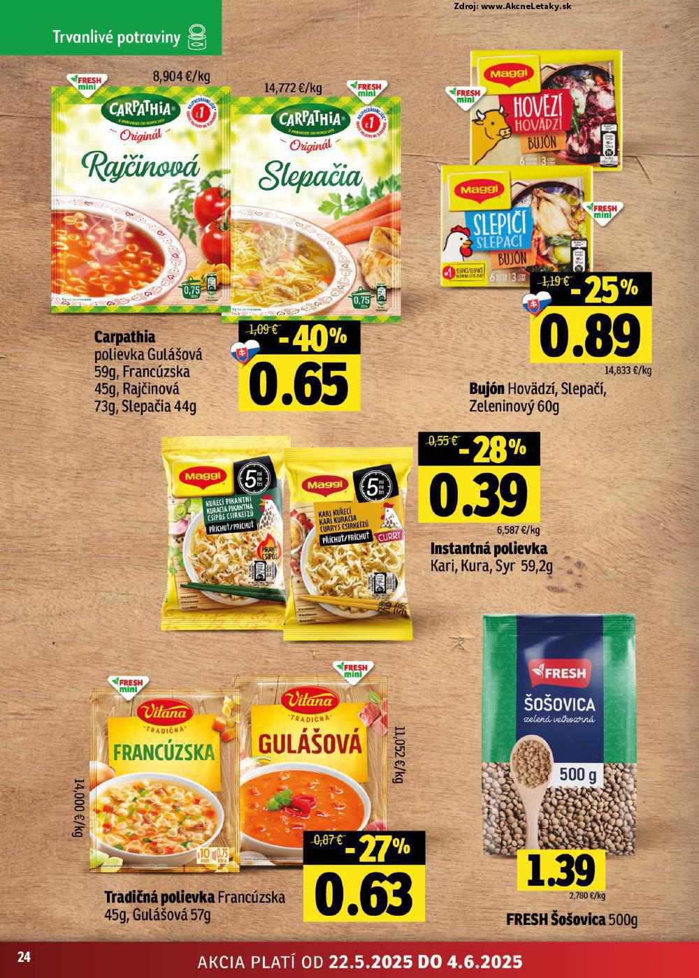 FRESH leták od 22.5. | AkčnéLetáky.sk