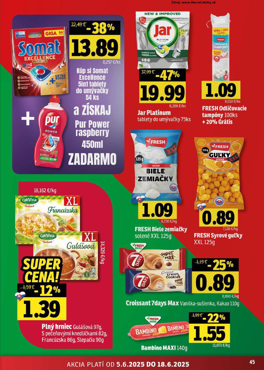 FRESH leták - strana 45 | 5. 6. - 18. 6. 2025 | AkčnéLetáky.sk