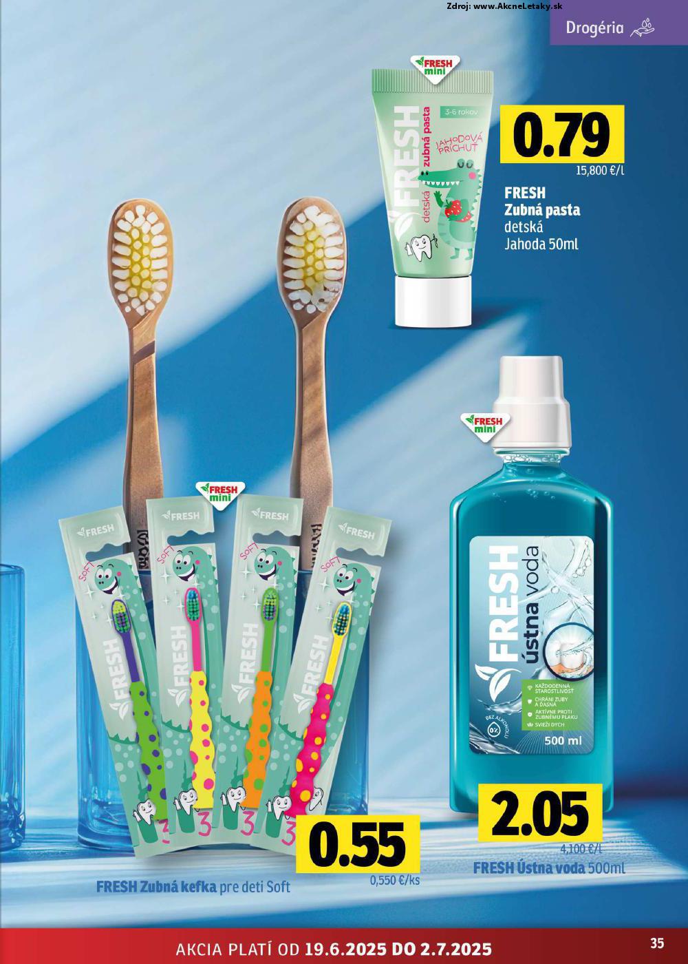 FRESH leták - strana 35 | 19. 6. - 2. 7. 2025 | AkčnéLetáky.sk