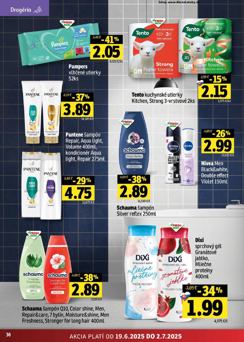 FRESH leták - strana 36 | 19. 6. - 2. 7. 2025 | AkčnéLetáky.sk