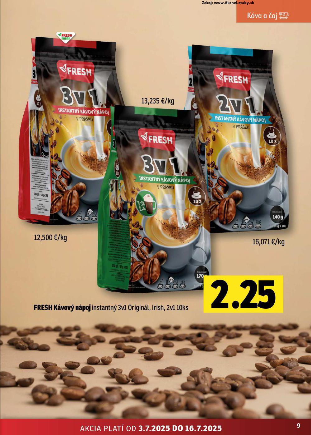 FRESH leták - strana 9 | 3. 7. - 16. 7. 2025 | AkčnéLetáky.sk