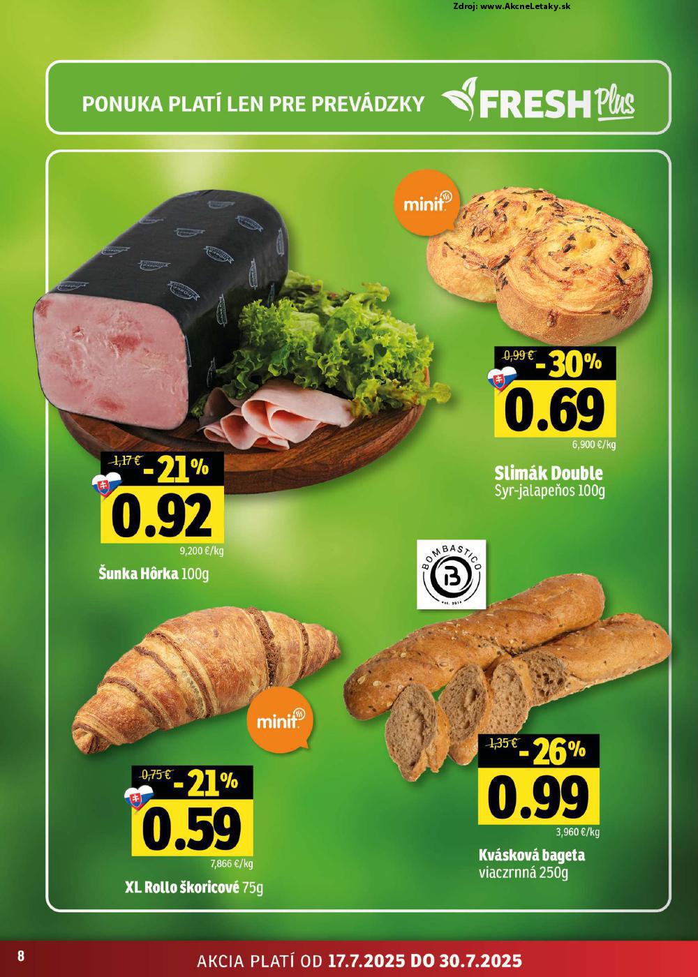 FRESH leták od 17.7. | AkčnéLetáky.sk