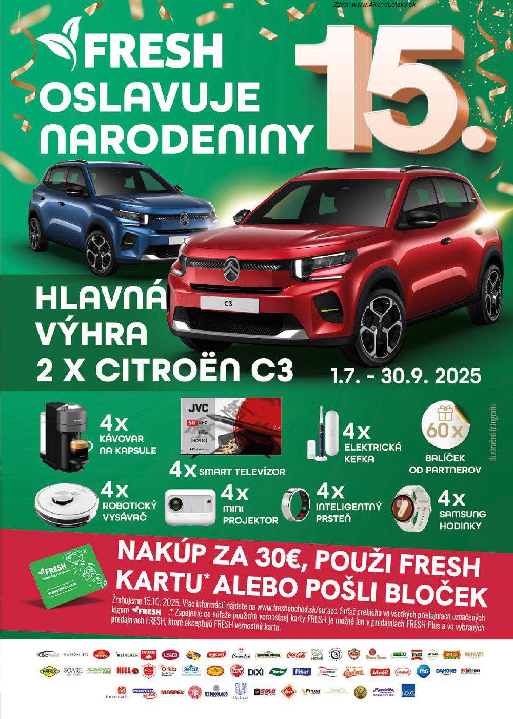 FRESH leták - strana 9 | 25. 9. - 8. 10. 2025 | AkčnéLetáky.sk