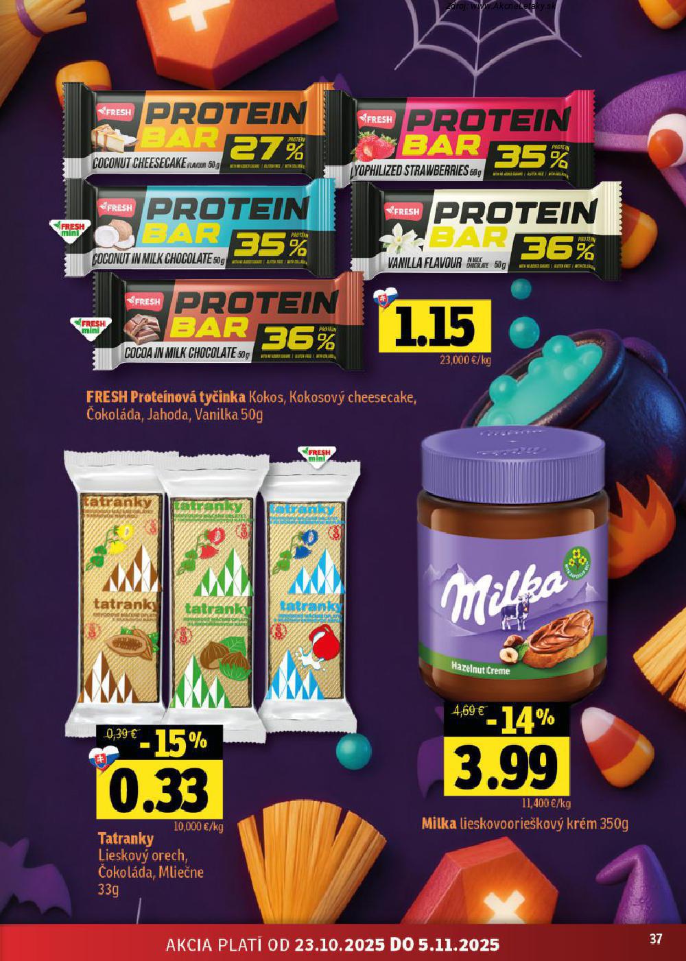 FRESH leták - strana 37 | 23. 10. - 5. 11. 2025 | AkčnéLetáky.sk